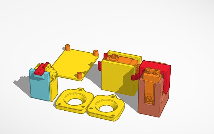3D design Terminator Parts - Tinkercad