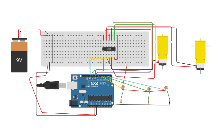 Circuit design q3 | Tinkercad