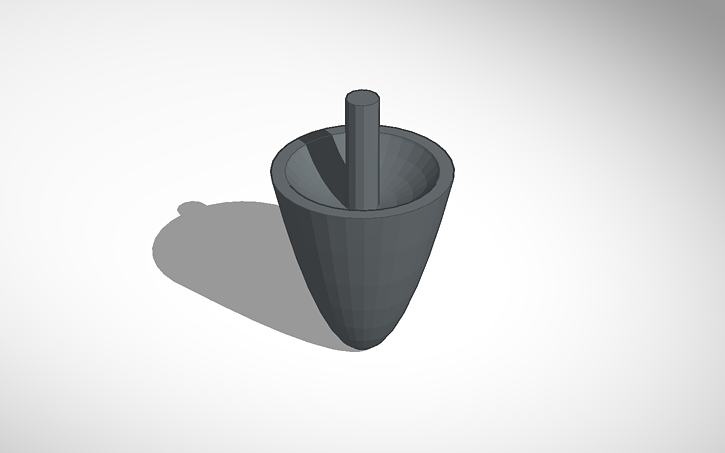3D design spinning top - Tinkercad