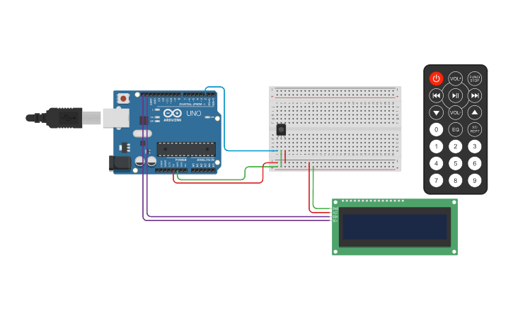 Circuit design Program 9: Infrared Sensor - Tinkercad