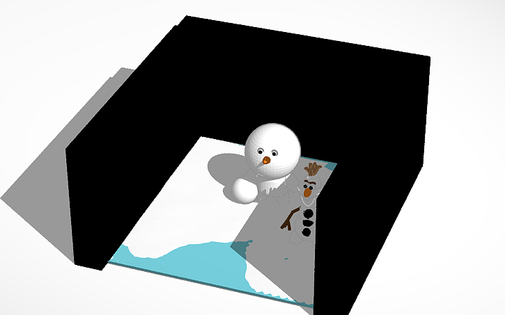 3D design Olaf- (from Frozen) | Tinkercad