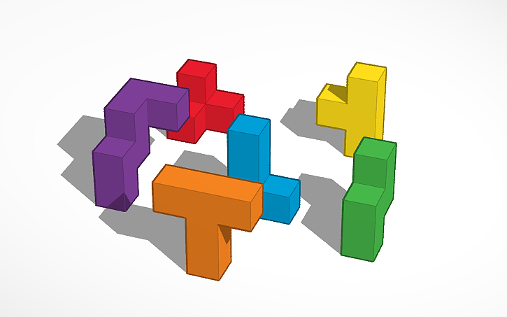 3d Design Puzzle Cube Tinkercad