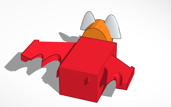 3D design bat - Tinkercad