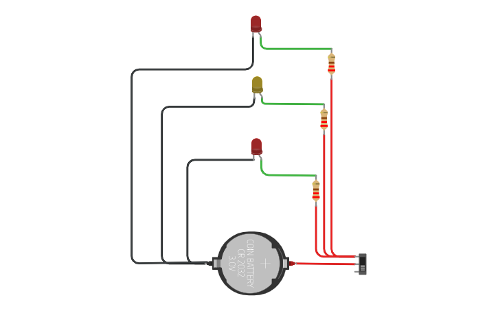 Circuit design circuito leds en paralelo - Tinkercad