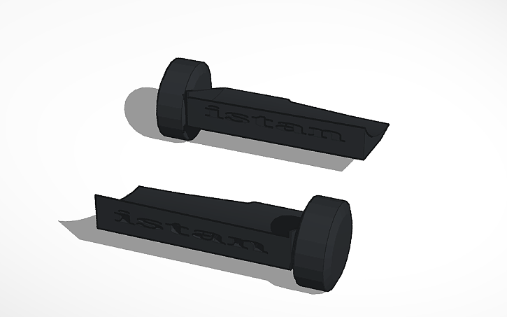 3D design longboard spoiler | Tinkercad