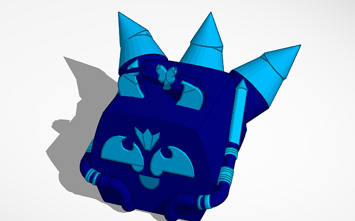 3D design Kitsune fruit - Tinkercad