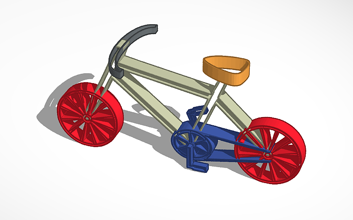 3D design Bicicleta | Tinkercad