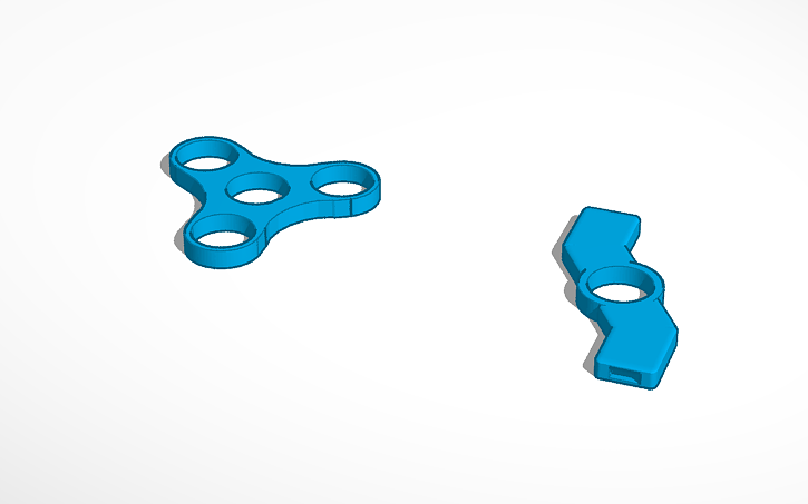 3D design USB fidget spinner | Tinkercad