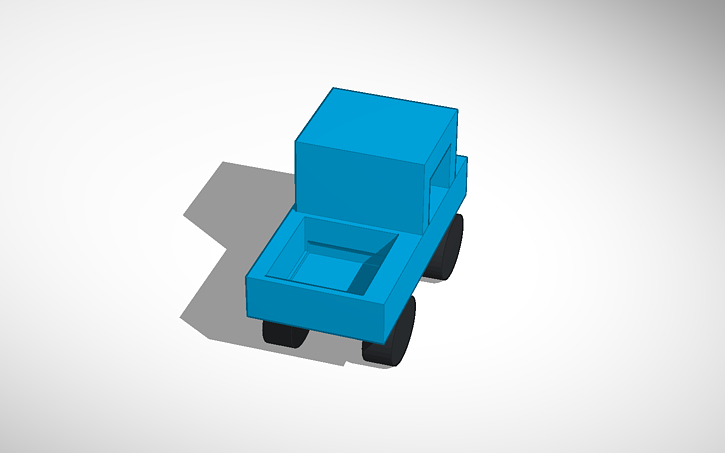 3D design Truck - Tinkercad