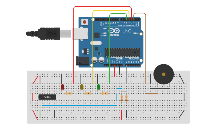 Circuit design Succurro Andrea_Sonda logica | Tinkercad
