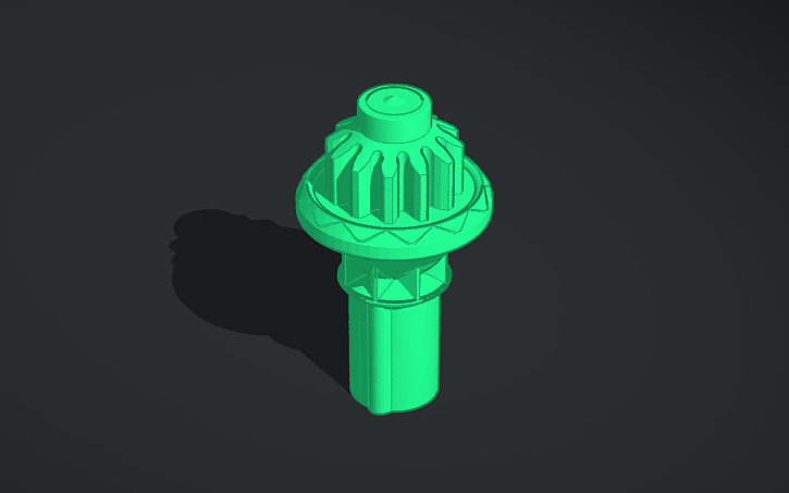 3D design Beyblade X Bit: Bound Spike - Tinkercad