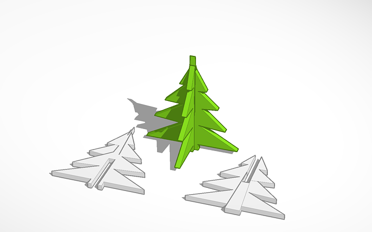 3D design Copy of Christmas Tree deco - Tinkercad