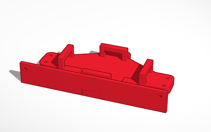3D design P10 Panel Center w Power Supply Mount | Tinkercad