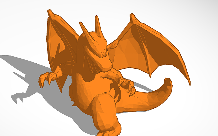 3D design Charizard - Tinkercad