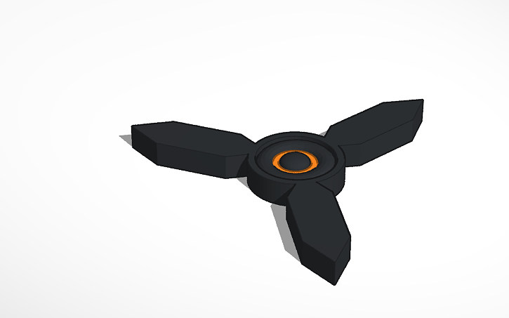 3d Design Fidget Spinner Tinkercad