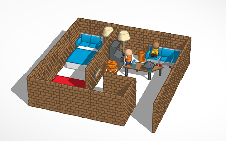 3D design Funky Wolt - Tinkercad