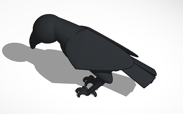 3D design Copy of Clever Crow | Tinkercad