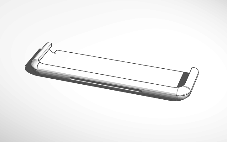 3d Design Ipad Case Bottom Tinkercad