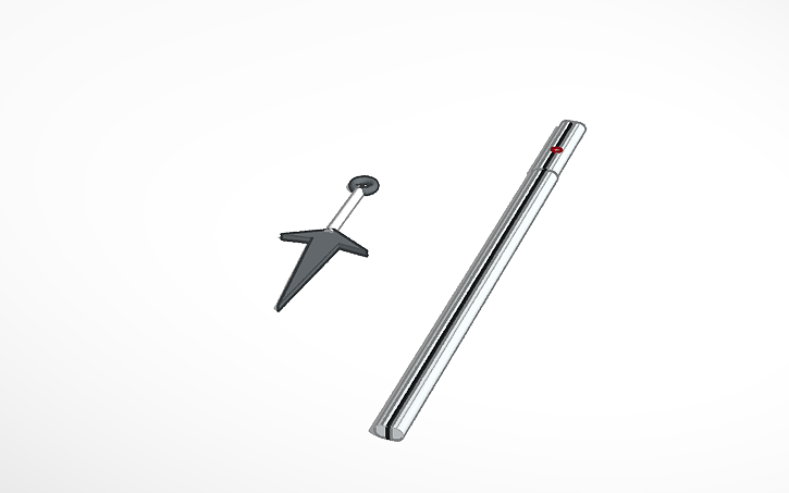 3D design naruto sword | Tinkercad