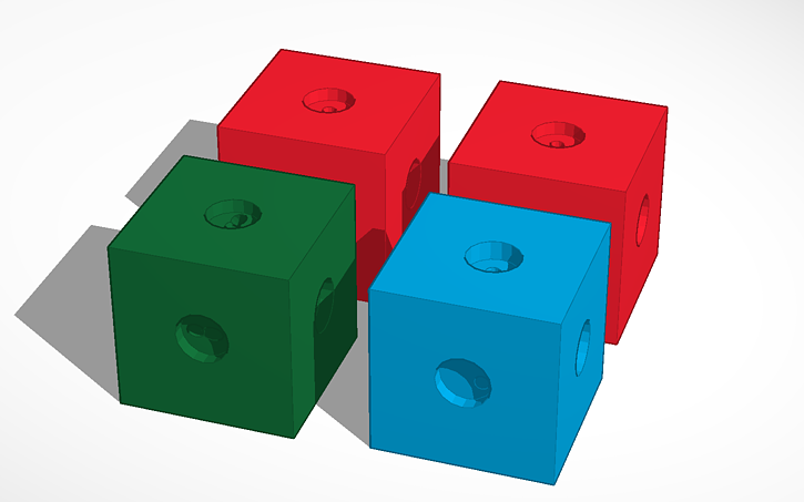 3d Design Maker Cubes Tinkercad