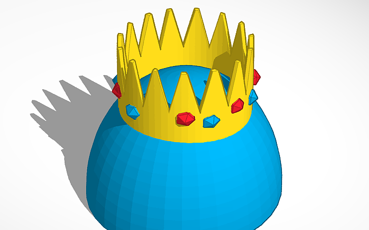 3D design King Slime Terraria | Tinkercad