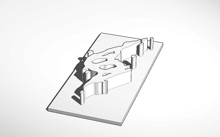 3D design Mega Stone - Tinkercad