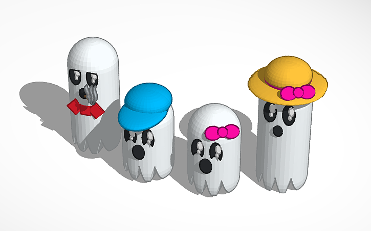 3D design Spooky Fam - Tinkercad