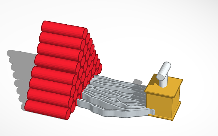 3D design Detonator - Tinkercad