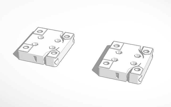 3d Design Carriage Modification Banggod Tinkercad