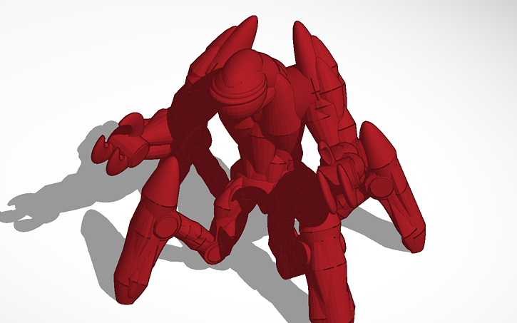 3D design Creepy Mech | Tinkercad