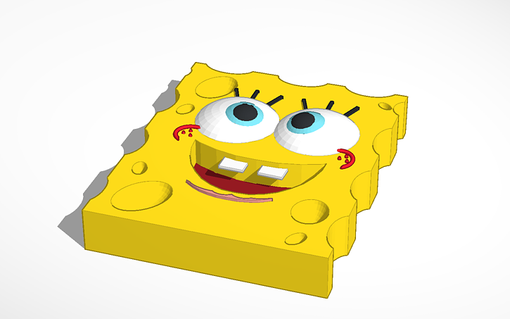 3D design Jayla's Spongebob Head | Tinkercad