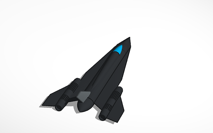 3D design hyper-sonic jet series 1 mk1 | Tinkercad