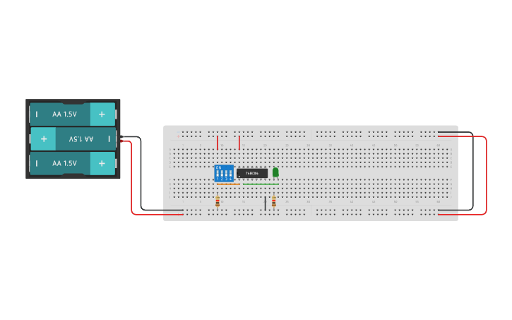 Circuit design Swanky Wolt | Tinkercad