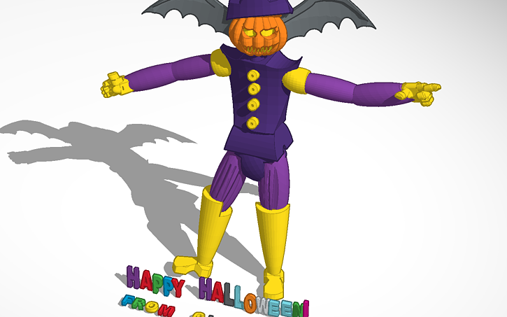 3D design Cap'n Halloween!!!!#Halloween 2014 | Tinkercad