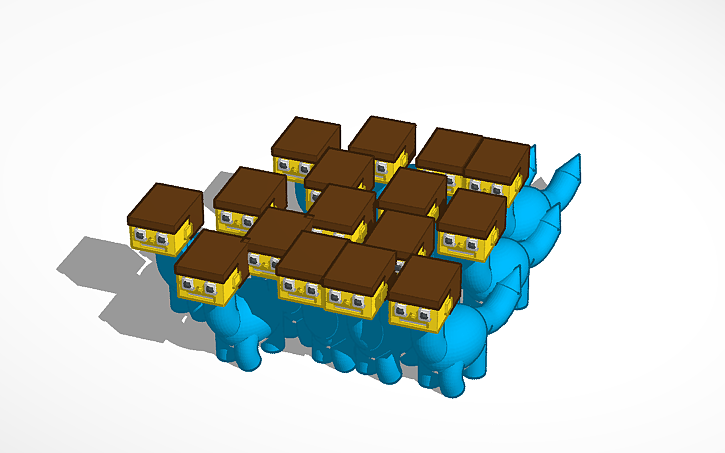 3D design mincraft - Tinkercad