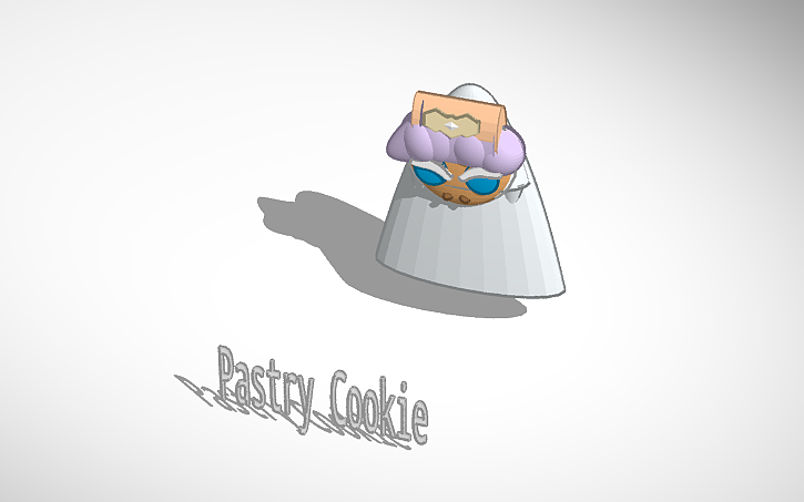 3D design Pastry Cookie - Tinkercad