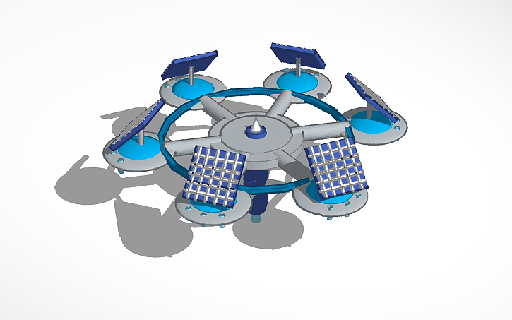 3D design Rishi's Space Station - Tinkercad