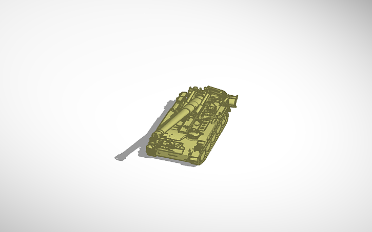 3D design M110 Howitzer | Tinkercad