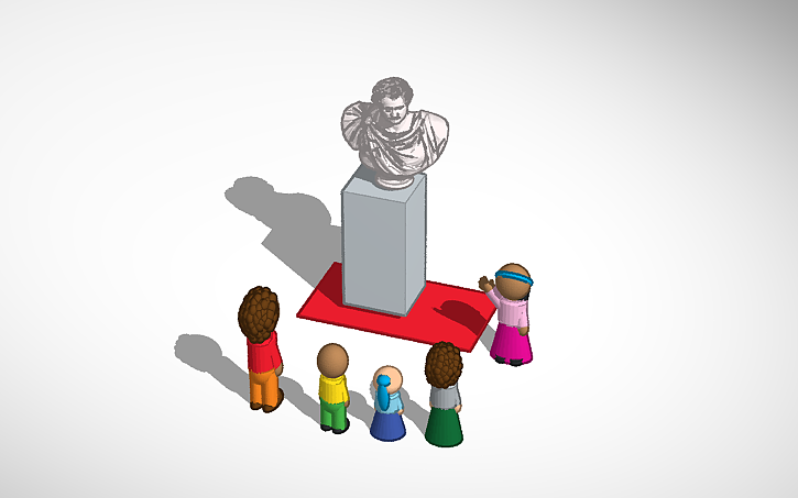 3D design Museum Scene | Tinkercad