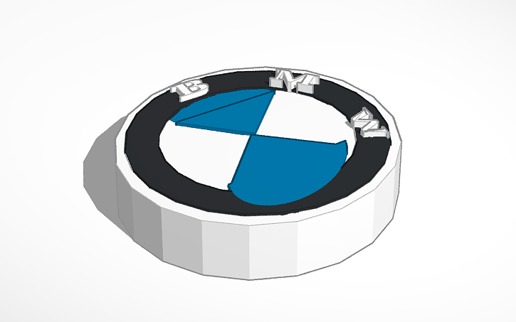3D design Bmw logo | Tinkercad