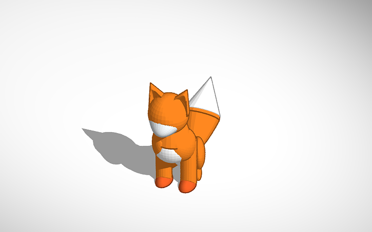 3D design The Fox and the Hound: Todd | Tinkercad