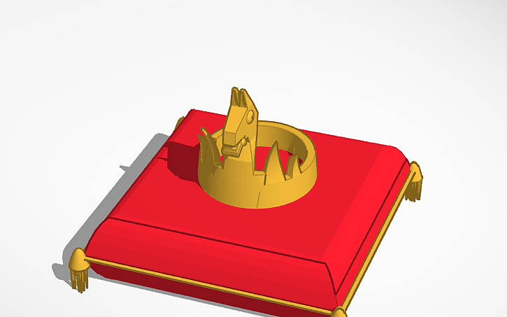 3D design Fortnite Crown Victory Royal - Tinkercad