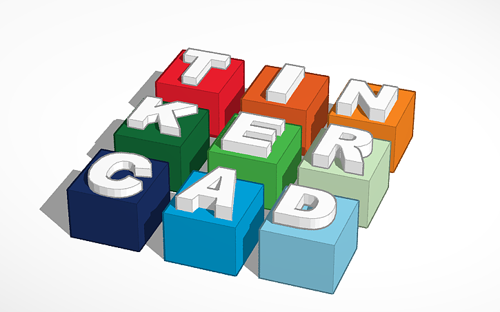 3D design tinkercad logosu | Tinkercad