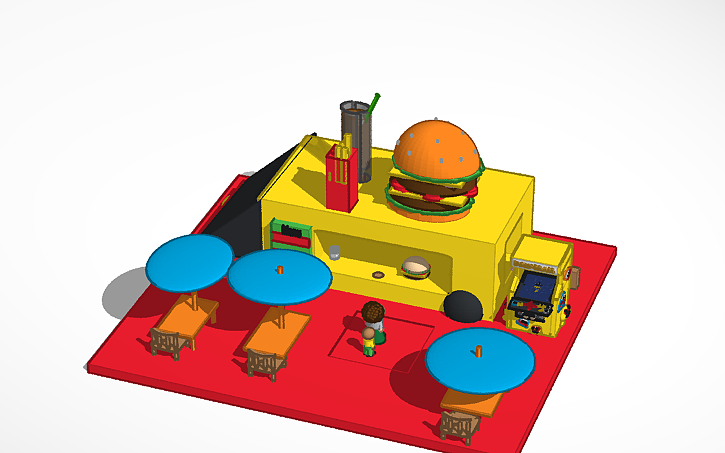 3D design MIRANDA BURGERS | Tinkercad