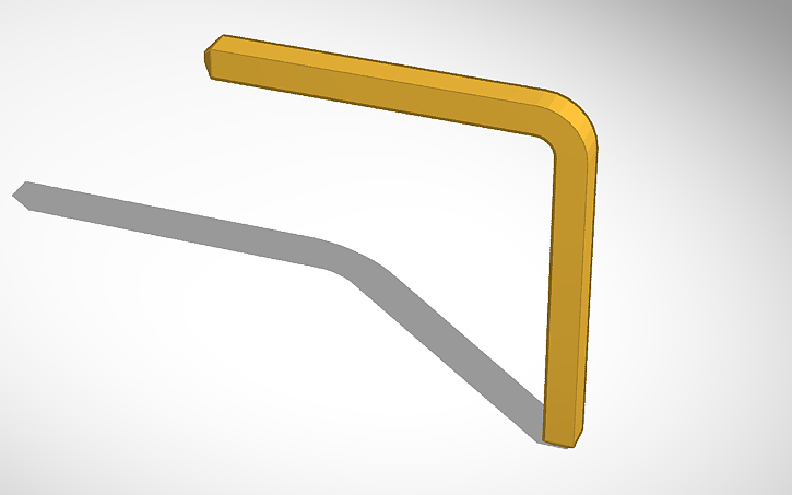 3D design Header Pin Horizontal - Tinkercad