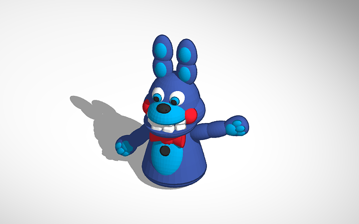 3D design Sister Location Bonnie Puppet | Tinkercad