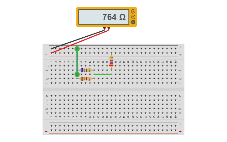 Circuit Design Resistor 1 Tinkercad