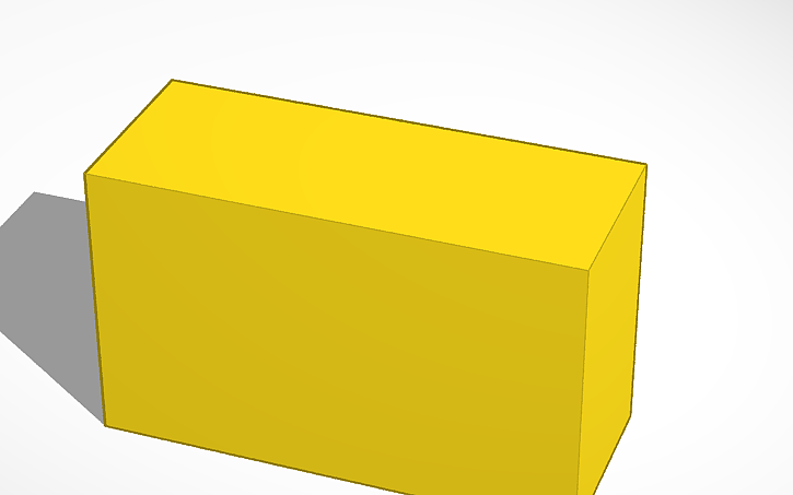 3D design Volume Lesson - Tinkercad