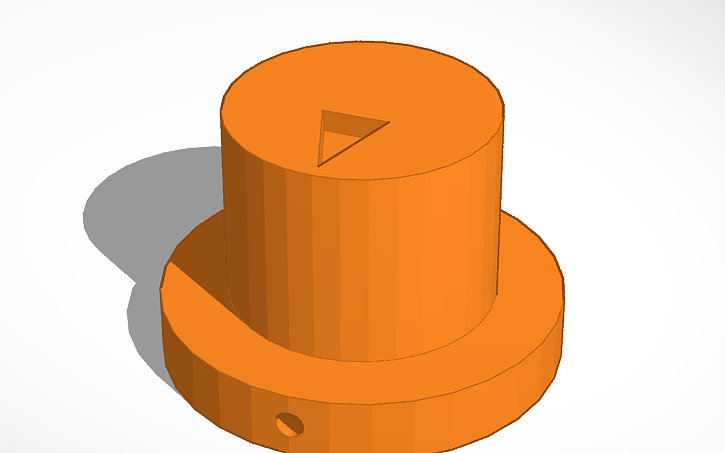 3D design JD's Switch Knob - Tinkercad