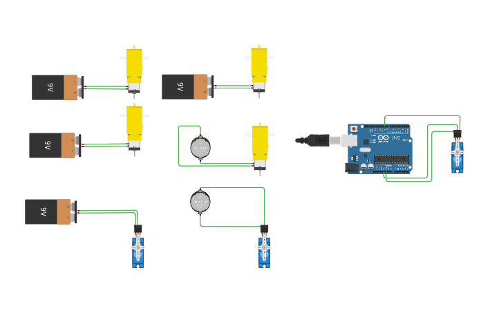 Circuit design Deber Robótica Angulo Solís Carlos Gabriel - Tinkercad
